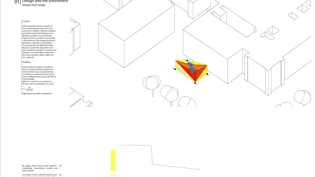 Environmental design study, form study - YouTube