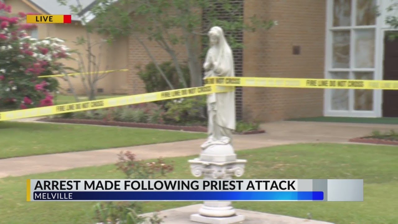 Melville priest attacked with machete, suspect charged with hate crimes ...