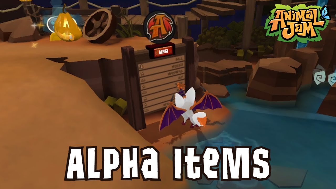 Rare Alpha Items are Officially out! Animal Jam Play Wild - YouTube