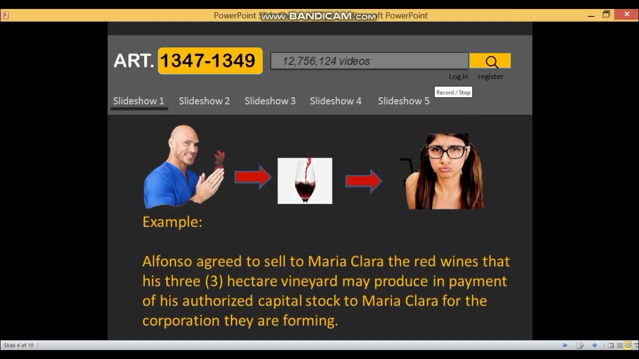 Object of Contracts: Articles 1347 to 1349 - YouTube