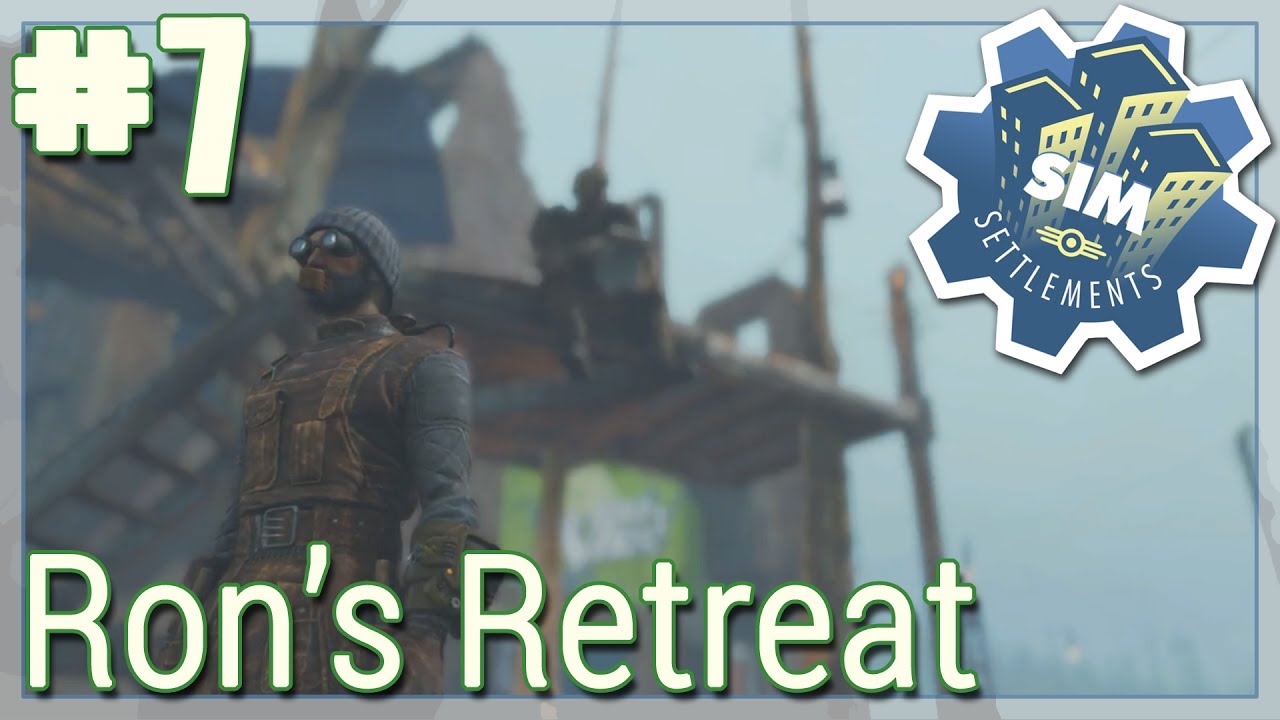 Ron's Retreat // Ep. 7 - "Boardwalk Plaza" // Fallout 4: Sim ...