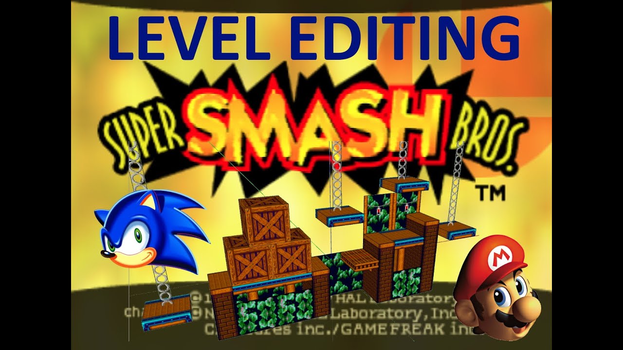 Super Smash Brothers 64 Level Creation Tutorial 12 (Texture Ripping 5 ...
