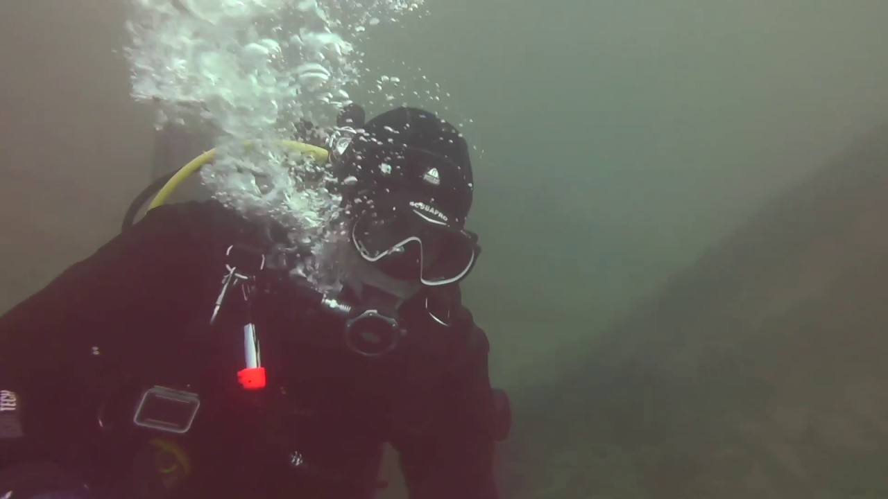 Lake Michigan shipwreck SCUBA diving, 10/14/2018 #4 - YouTube