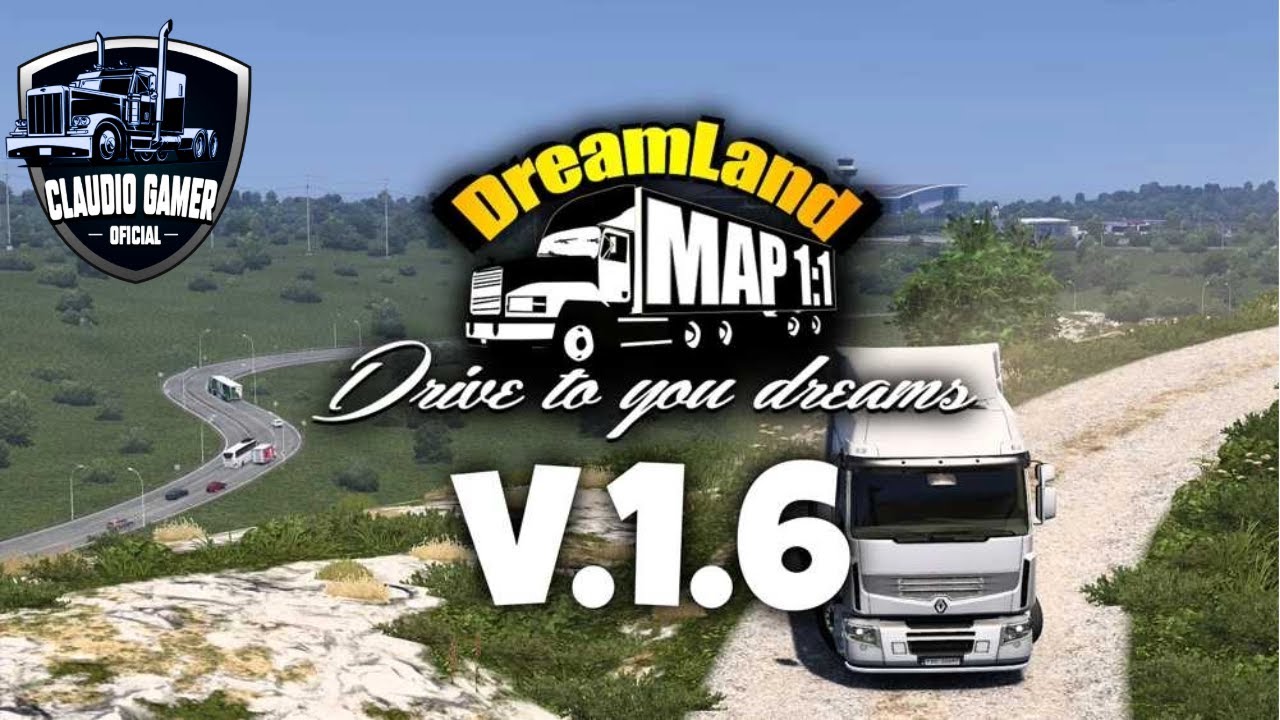 Download e Instalação DreamLand Map v.1.6 Nova Comunidade add Ets2 1.57 ...