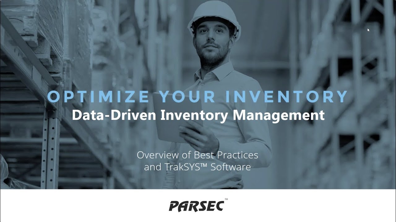 TrakSYS Solution Series: Optimize Your Inventory - YouTube