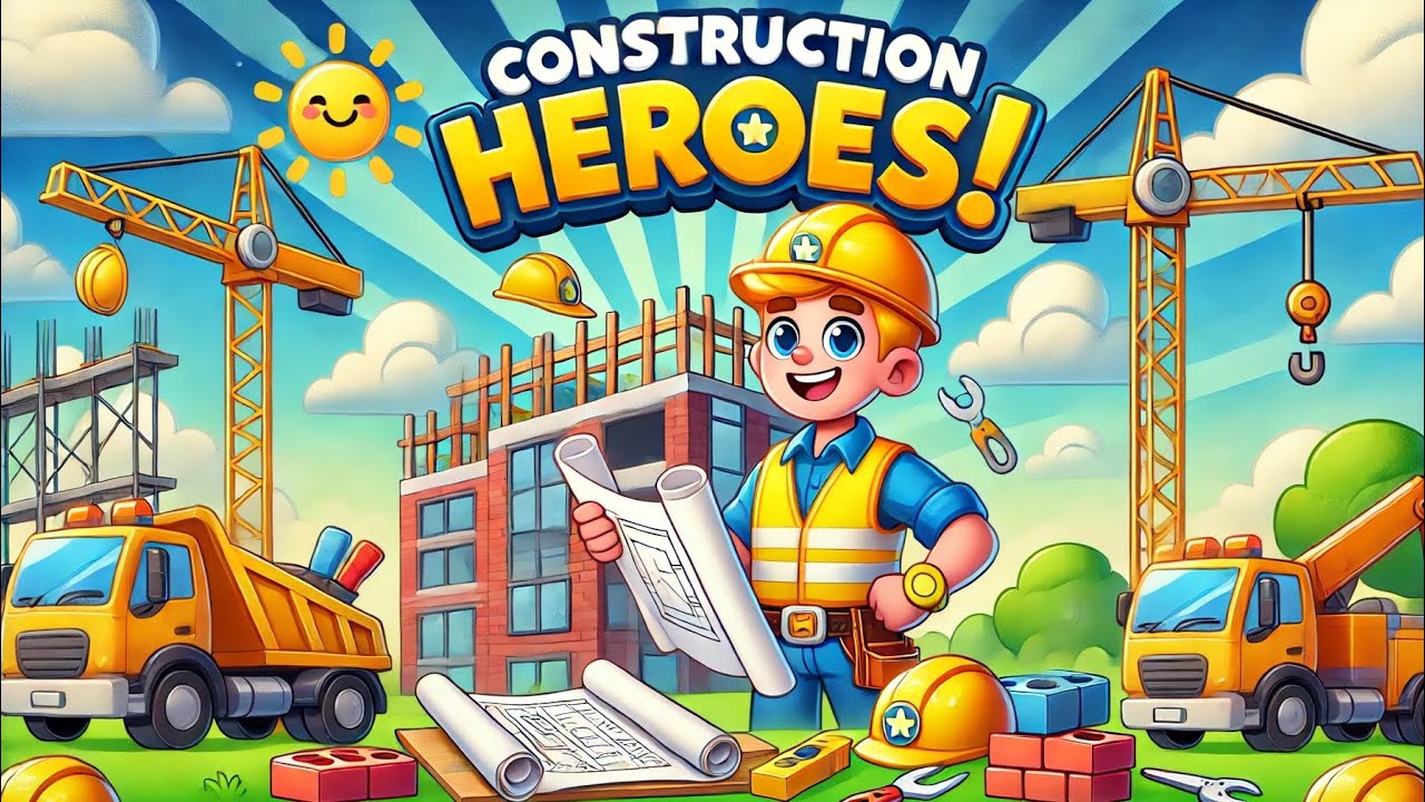 Kidz Build & Create | Construction workers experience video for kids ...