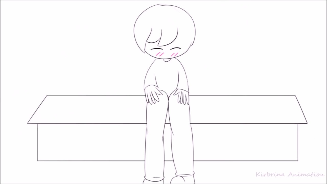 Hi, I'm shy... - Original animation - YouTube