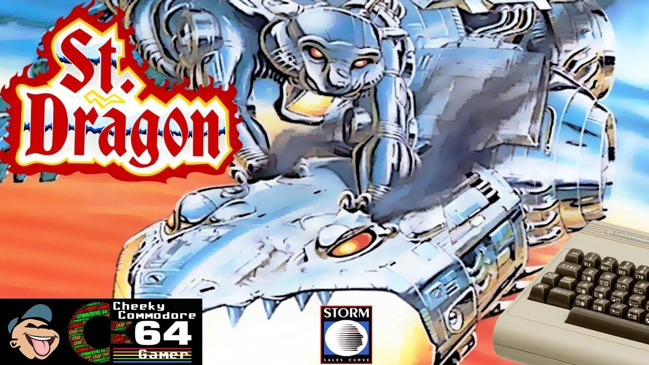 SAINT DRAGON – Commodore 64 (1990) | Classic Horizontal Shooter with ...
