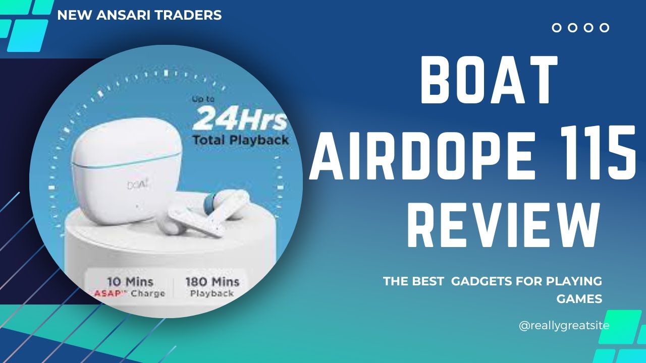"Boat Airdopes 115 Earbuds: Honest Review & Sound Test" - YouTube
