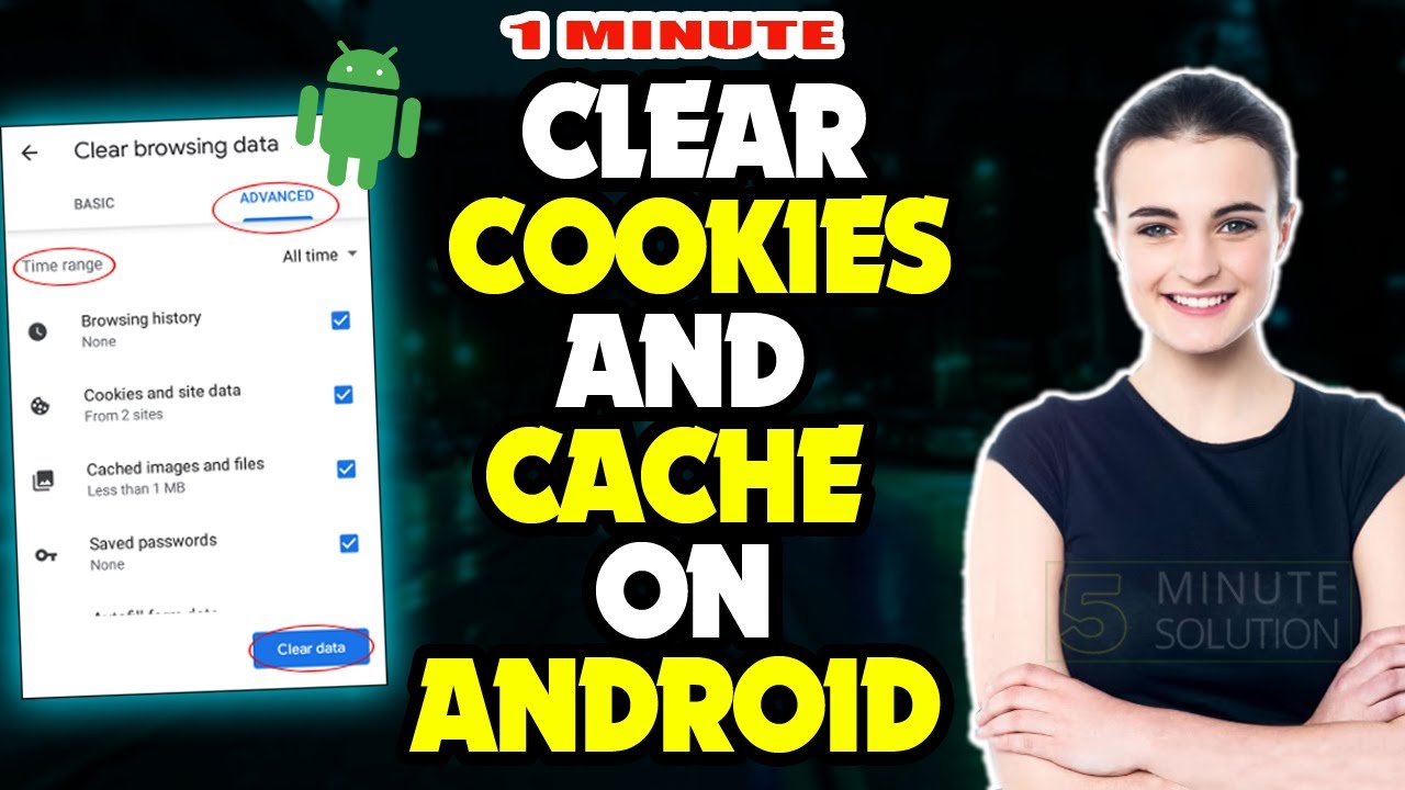 How to Clear cookies and cache on Android 2024 | Speed up phone - YouTube