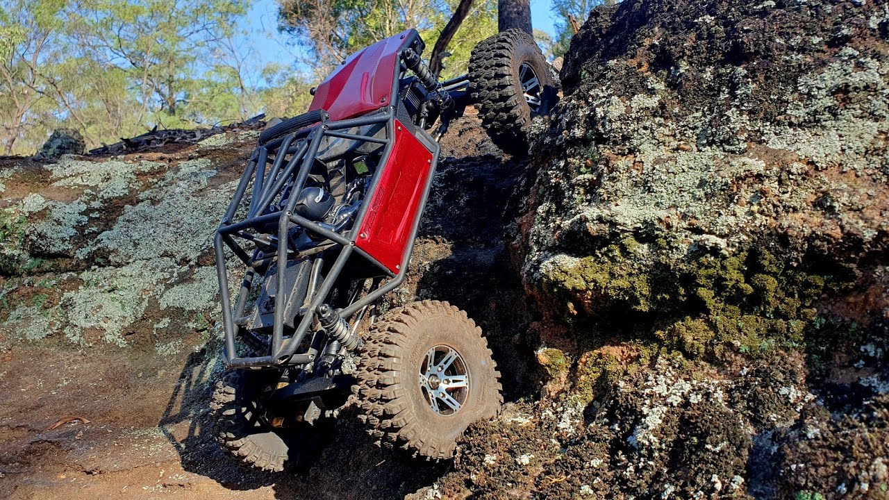 Big Capra Firestone Rock @rcuintheshed6981 - YouTube