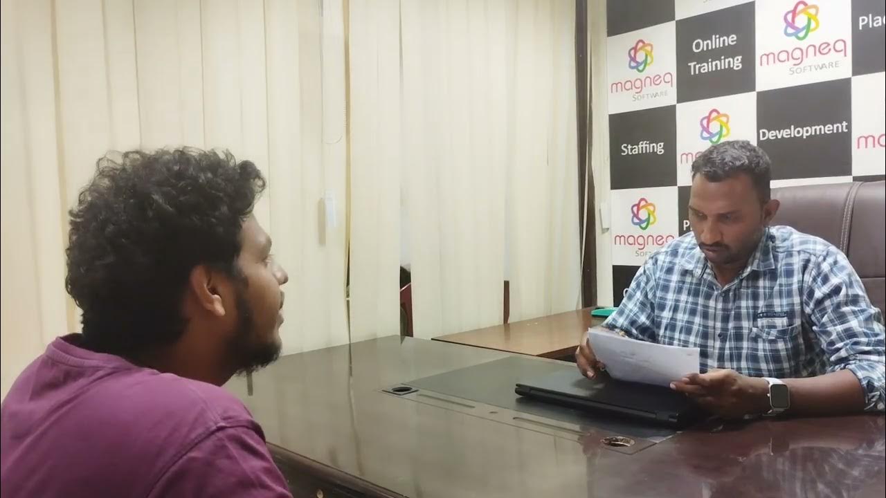 Fresher DOTNET Mock Interview | Technical Round | .NET Interview | @magneqsoftware6896 - YouTube