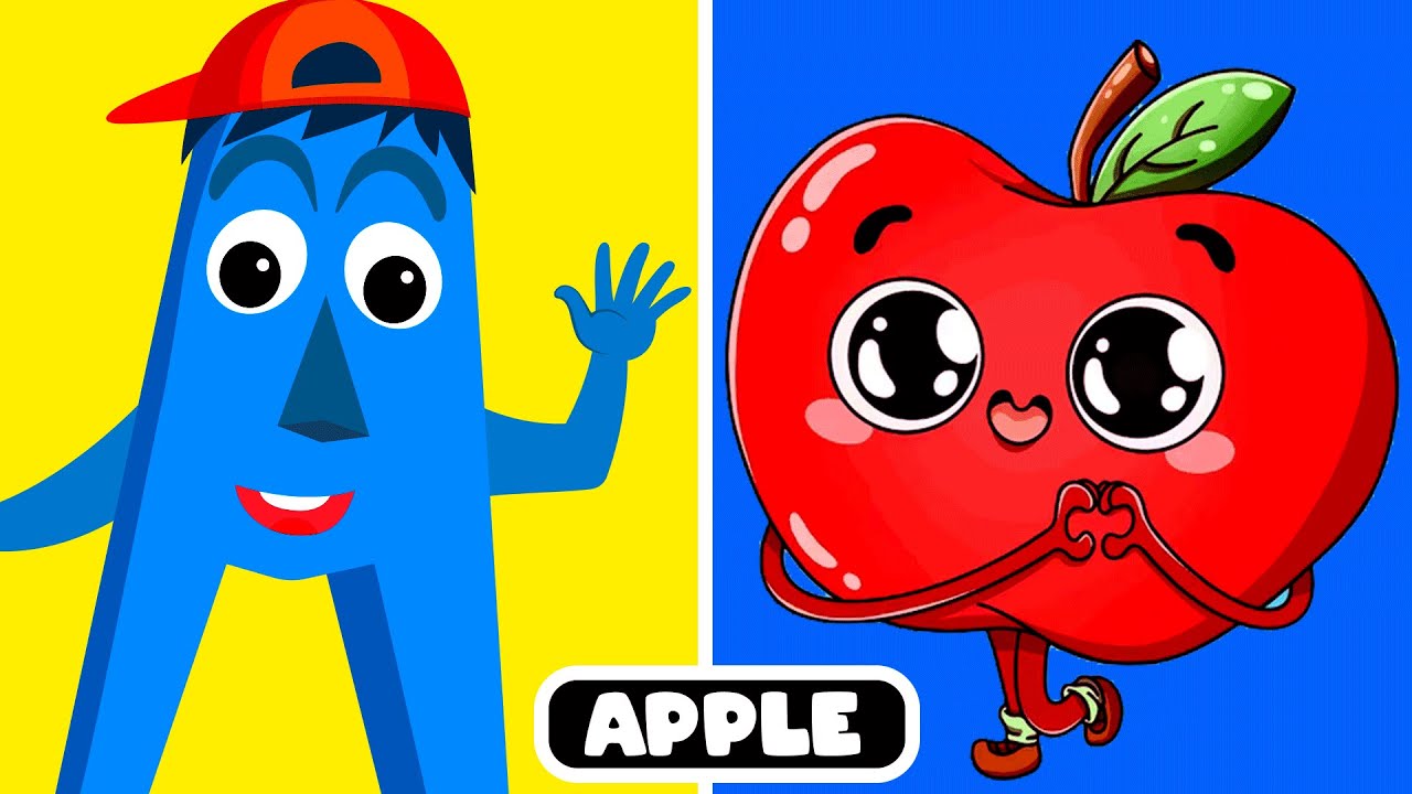 📚 👩‍🏫 ABC Kingdom: Phonics Song || 🎶 🎤 Alphabets and Numbers Song for ...