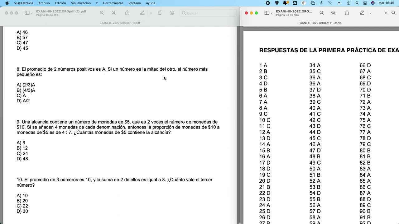 Simulador de EXANI III Ingreso a Post Grado Maestria Nuevo exani # ...