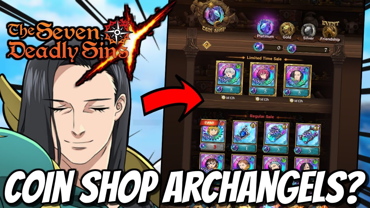 COIN SHOP ARCHANGELS COMING SOON?! Coming to JP?! (7DS Info) Seven ...