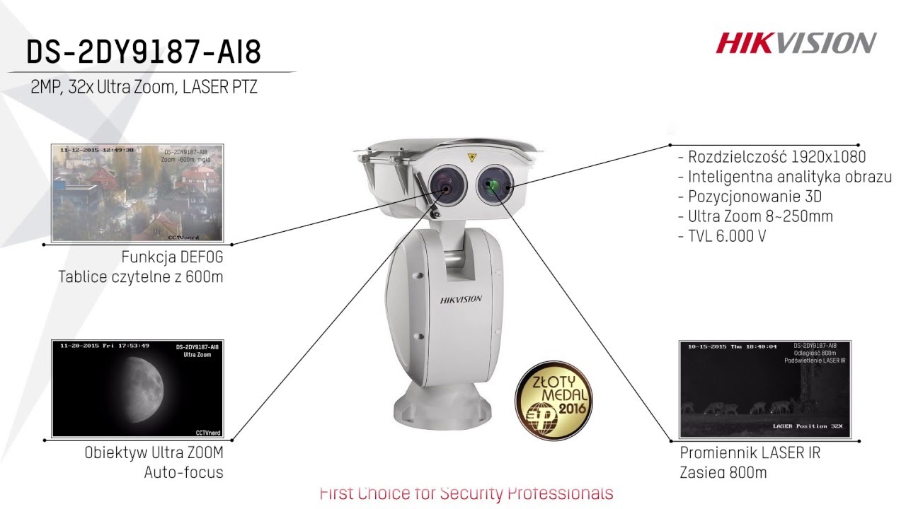 Hikvision DS-2DY9187-AI8 - trailer video - YouTube