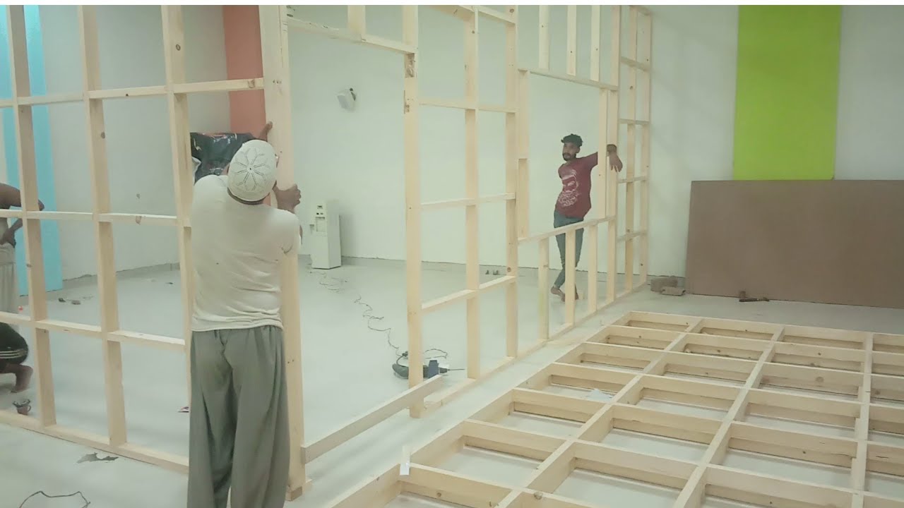 Build A Wooden Rooms - YouTube