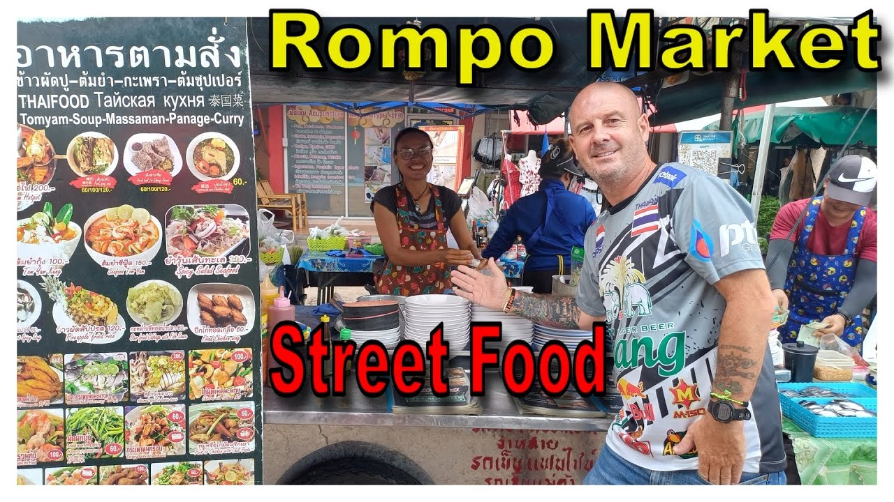 Come and try, the wonderful street food in Rompo Market Jomtien ...