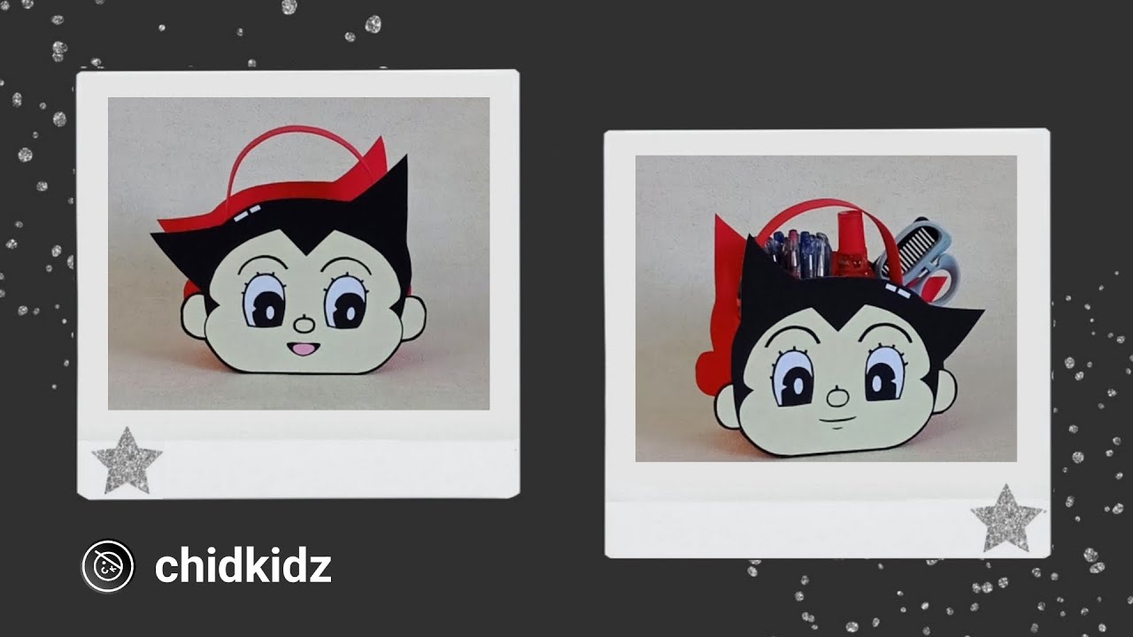 Astro Boy Multipurpose Bag Cardboard [ 3 Minute Craft ] - YouTube