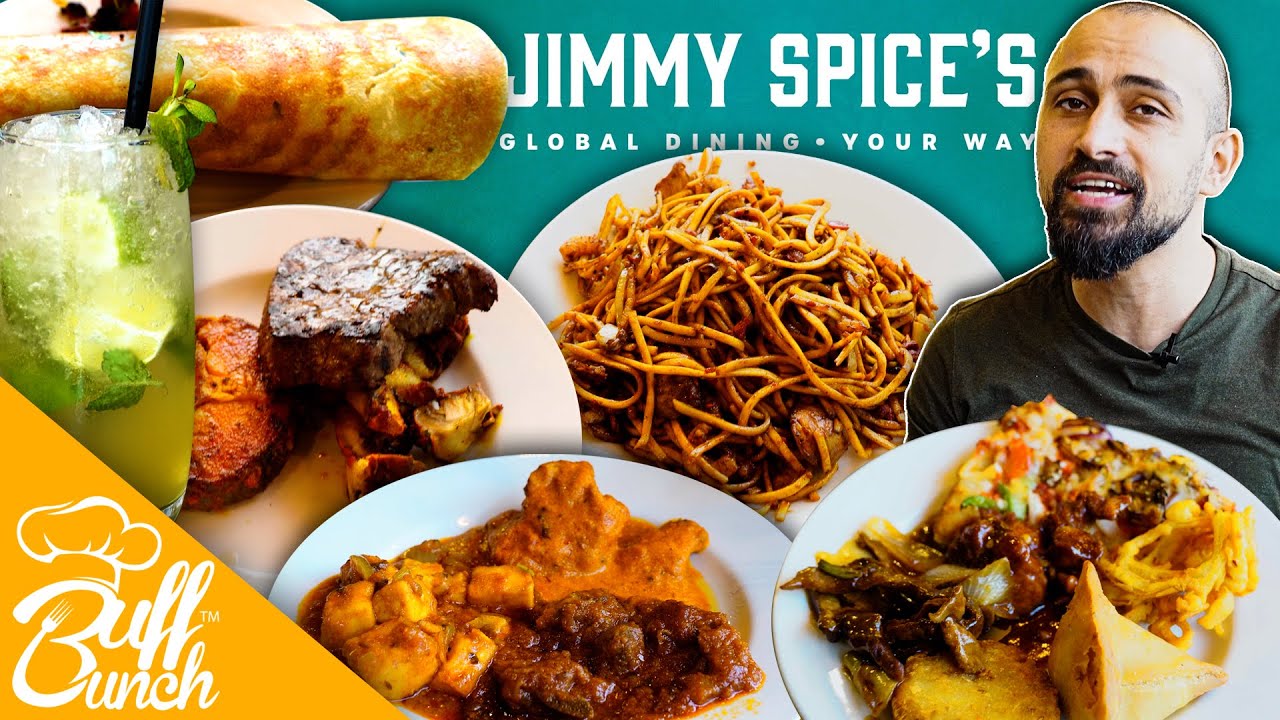🤪400+ DISHES WORLD BUFFET??? - Jimmy Spice's - Global Foods ...