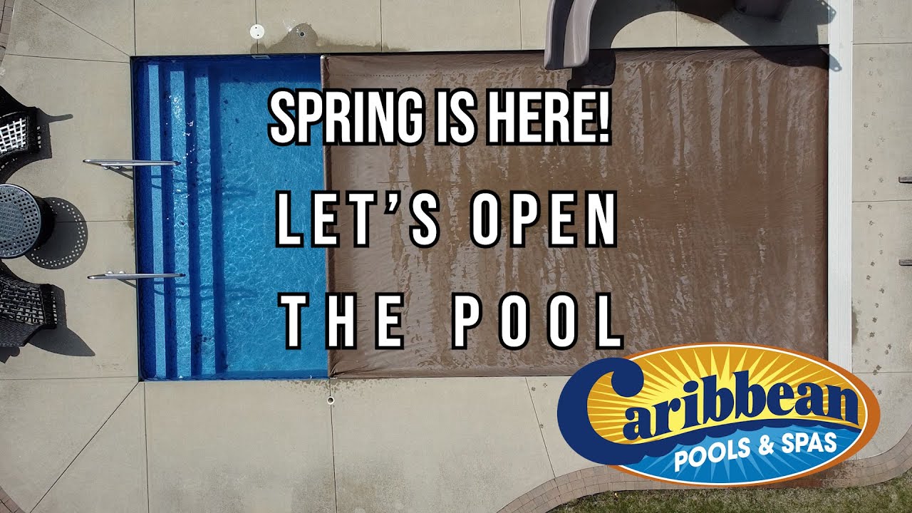 How to open your swimming pool - YouTube