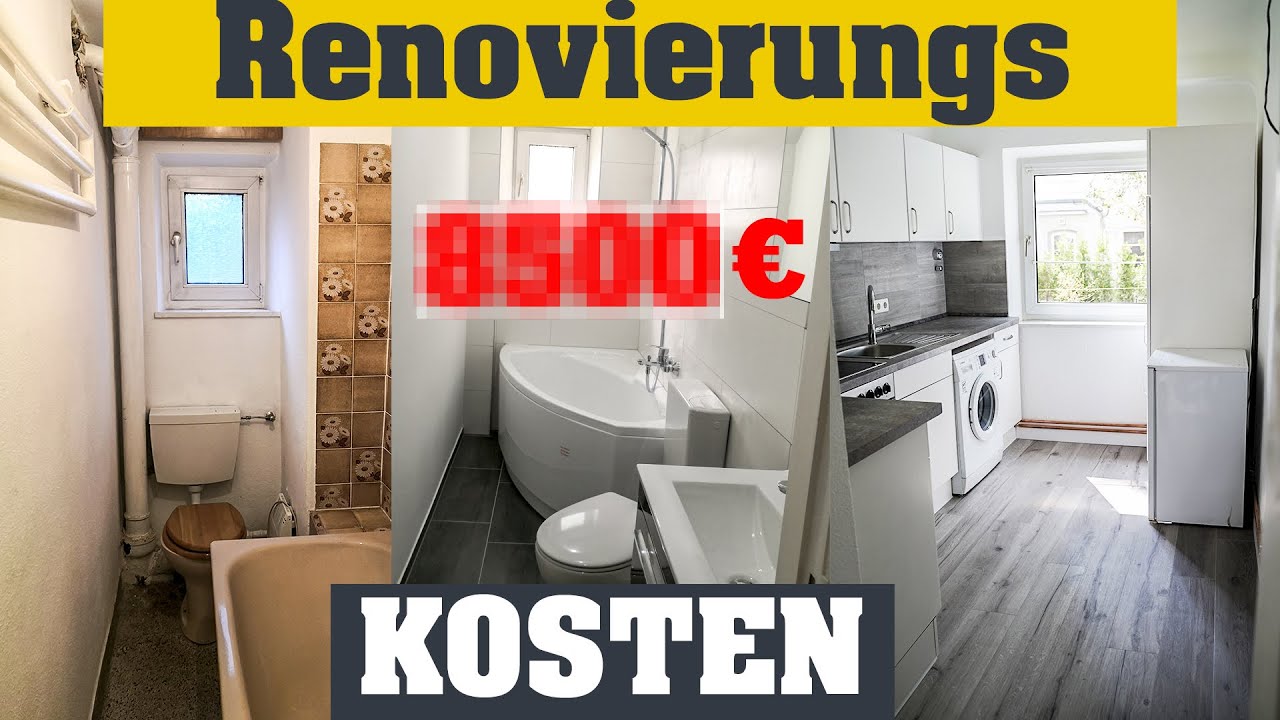 Renovierungskosten Wohnung Faustregel