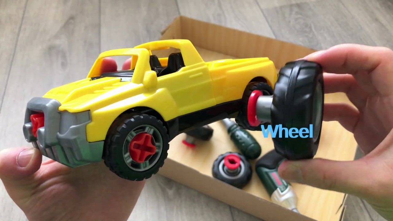 Make a TOY CAR with Cool TOOLS! | UNBOXING - YouTube