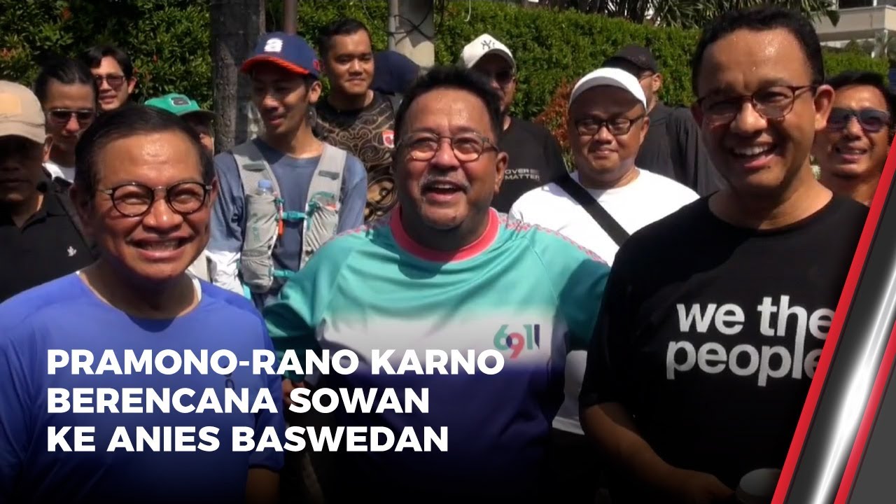 Pramono Anung-Rano Karno Bertemu Anies di CFD, Bahas Apa? | OneNews ...