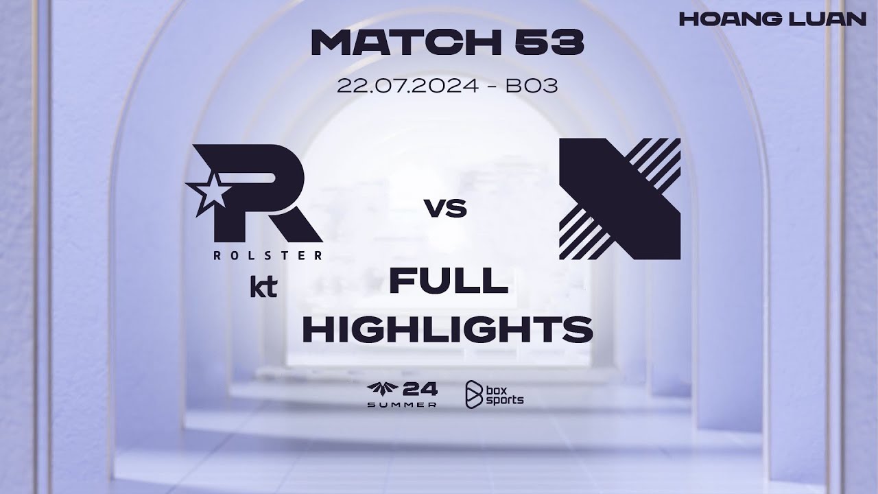 Full Highlights KT vs DRX | Week 6 Day 1 | LCK CL Summer 2024 | Lu Co-stream - YouTube