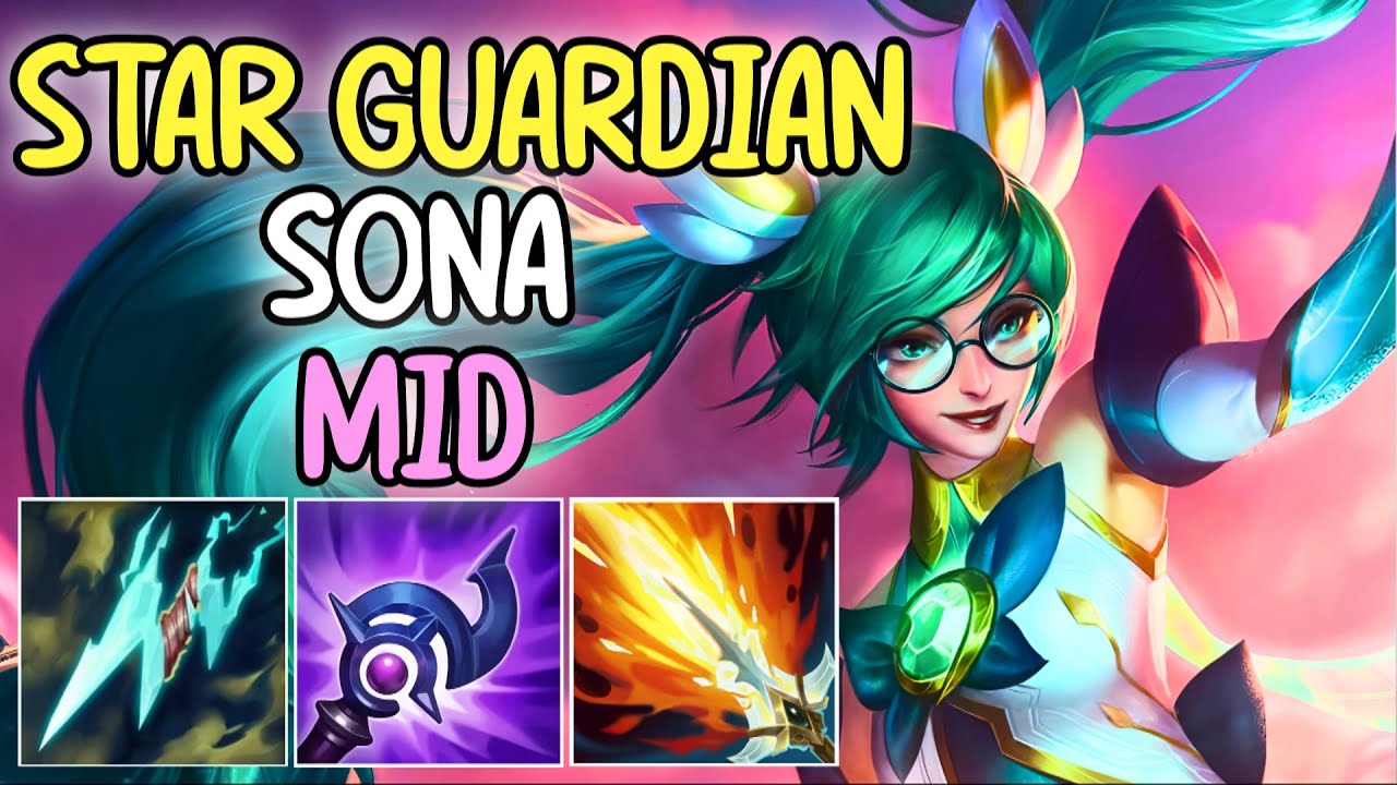 SONA GUARDIÃ ESTELAR FULL AP NEW BUILD | melhor Build & Runas | Sona ...