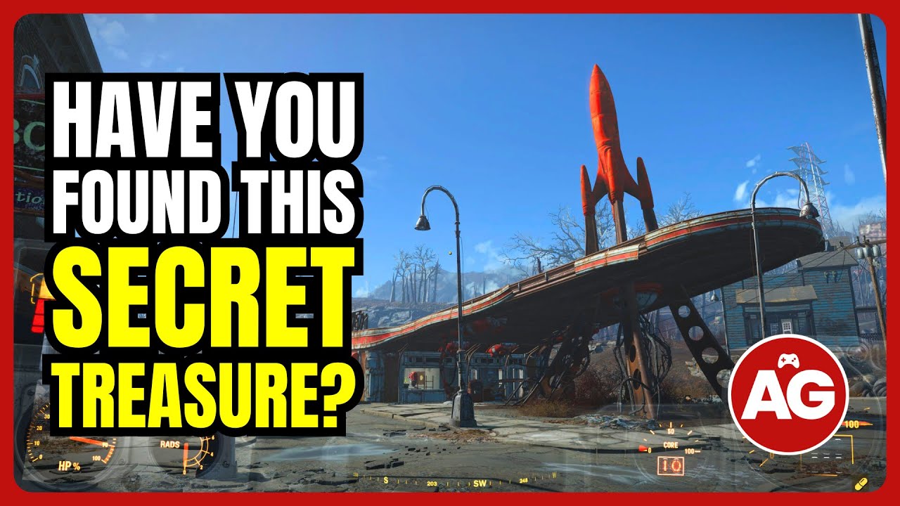 It Took Me 9 Years To Find This Underwater Treasure In Fallout 4 - YouTube
