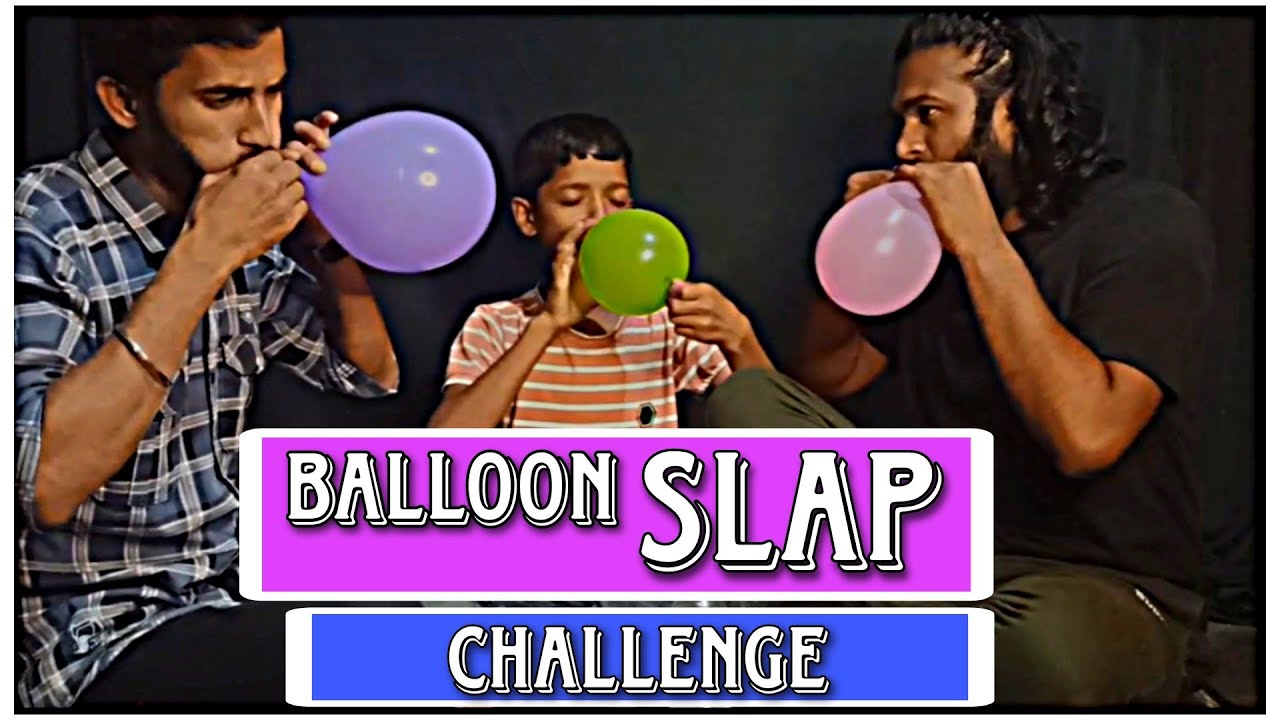 Balloon Slap Challenge | Om Shyam - YouTube