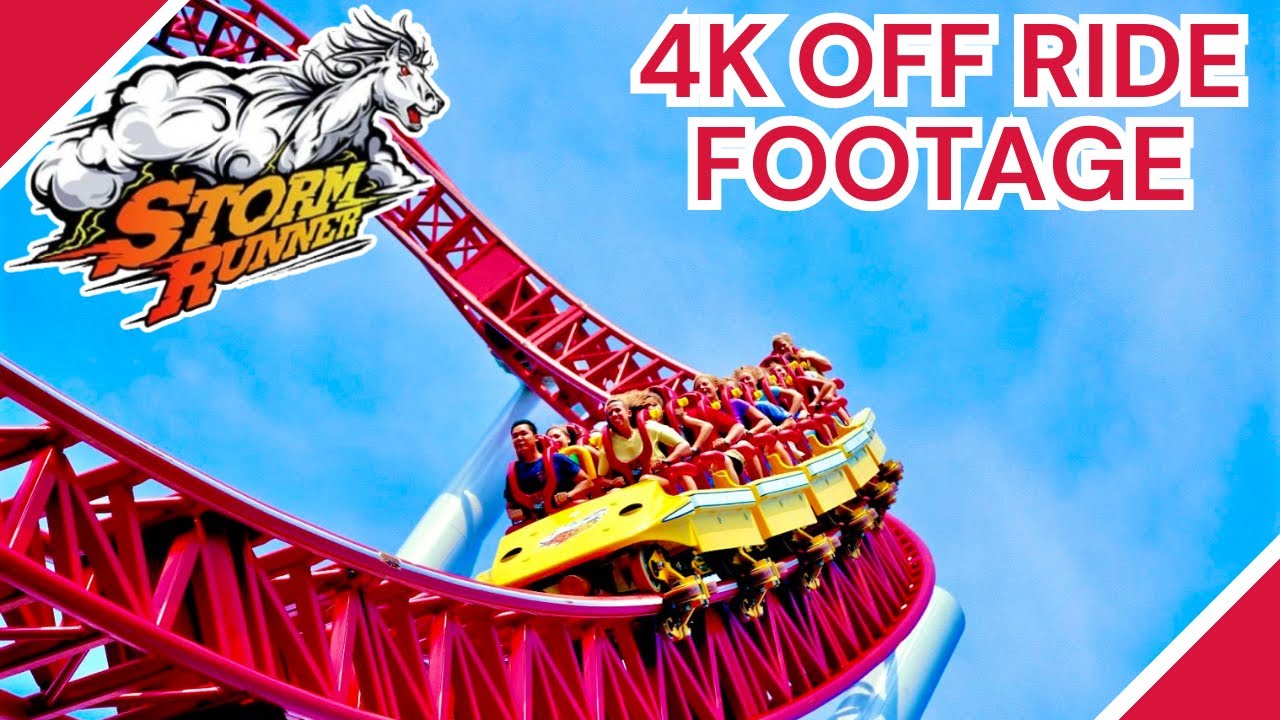 Storm Runner 4K Off Ride Footage 2024 | Hersheypark's ELITE Intamin ...