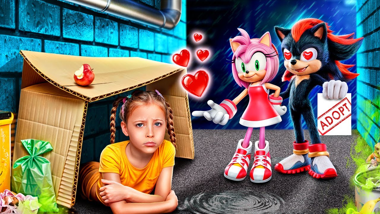 Am fost adoptat de SUPER SONIC! Cum să devin SHADOW SONIC?! O Aventură de Transformare Extrema ...