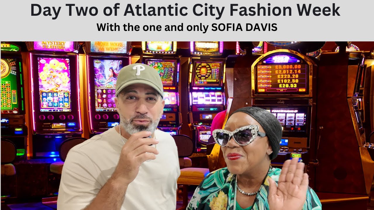 Sofia Davis on Day Two of Atlantic City Fashion Week (ACFW) - YouTube
