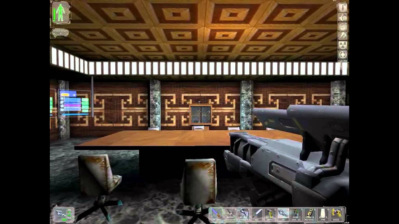 Deus Ex Walkthrough Part 19 VersaLife Building (Getting nanoblade ROM ...
