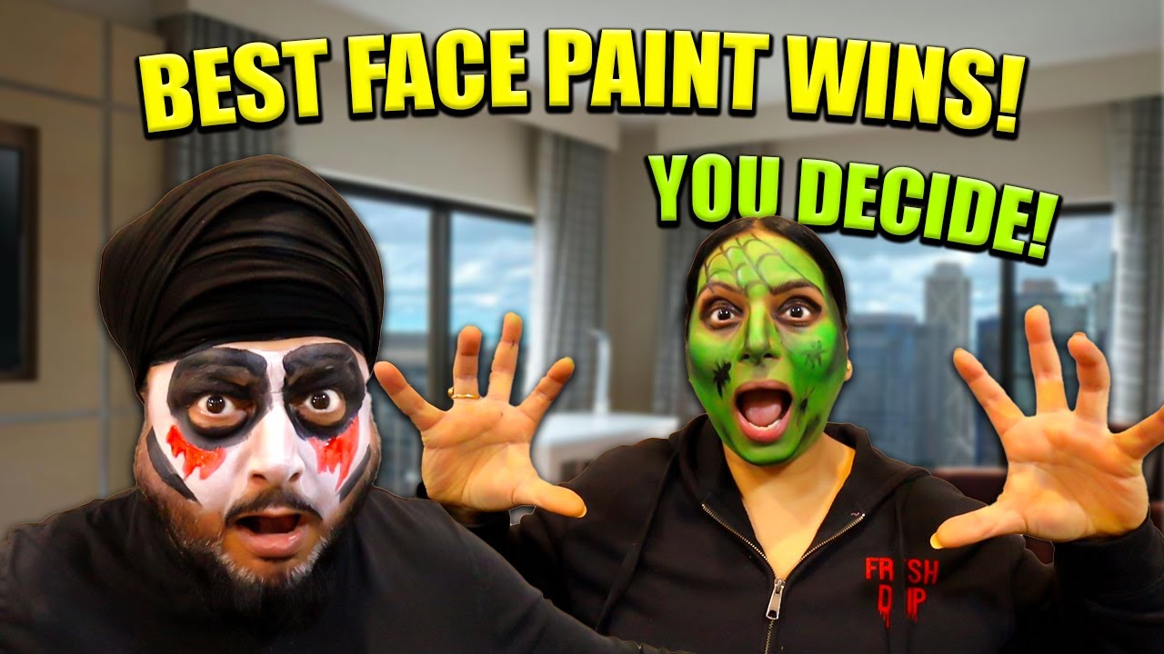 BEST FACE PAINT WINS!! $2500💸💵 - YouTube