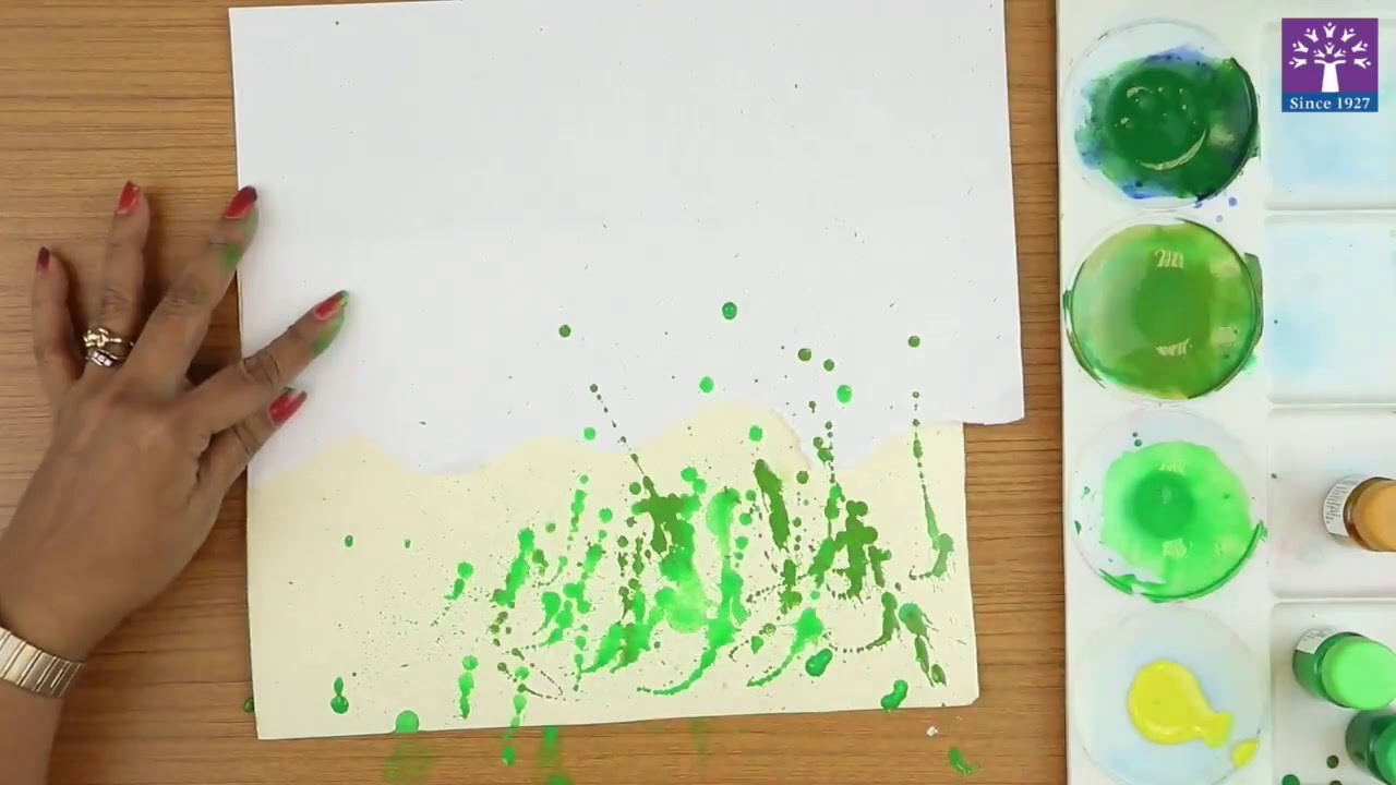 Activity 12 - Splatter Painting - YouTube