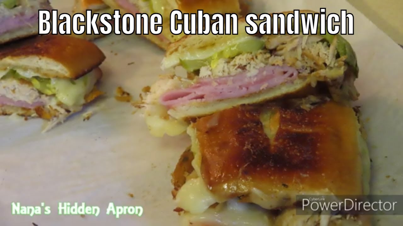 Blackstone Cuban sandwich - YouTube