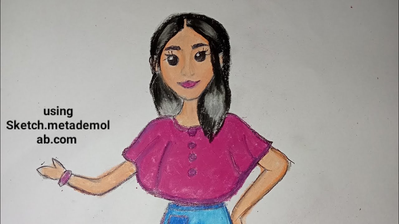 First time trying to animate a character by using ( Sketch.metademolab ...