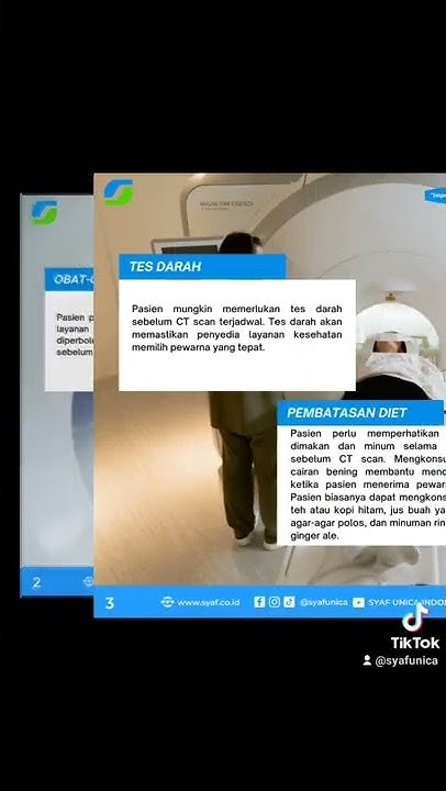Ketahui Apa Saja Persiapan Sebelum Melakukan CT Scan - YouTube