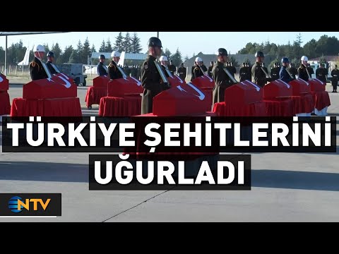 Düşen Askeri Uçakta Şehit Olan 20 Asker İçin Tören Yapıldı | NTV