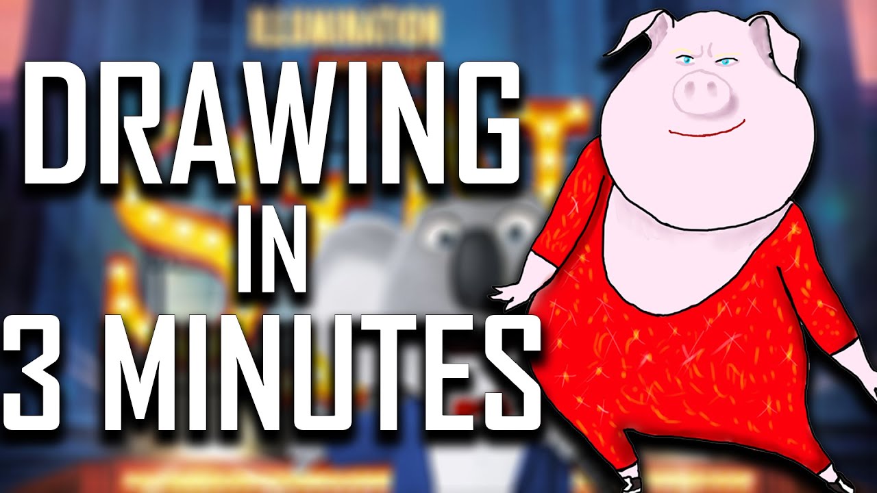 HOW TO DRAW Gunther from SING 2 - YouTube