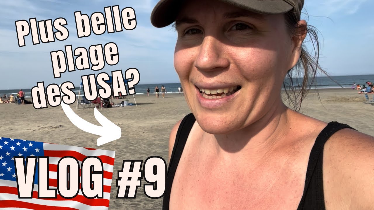 Vlog 9 | 🇺🇸ROAD TRIP aux USA : Il paraît que c’est la PLUS BELLE PLAGE ...