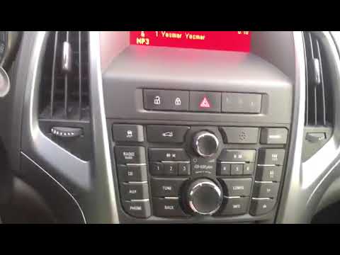 astra j cd400 plus Bluetooth ile telefondan müzik dinleme usb CD radyo  ayarları