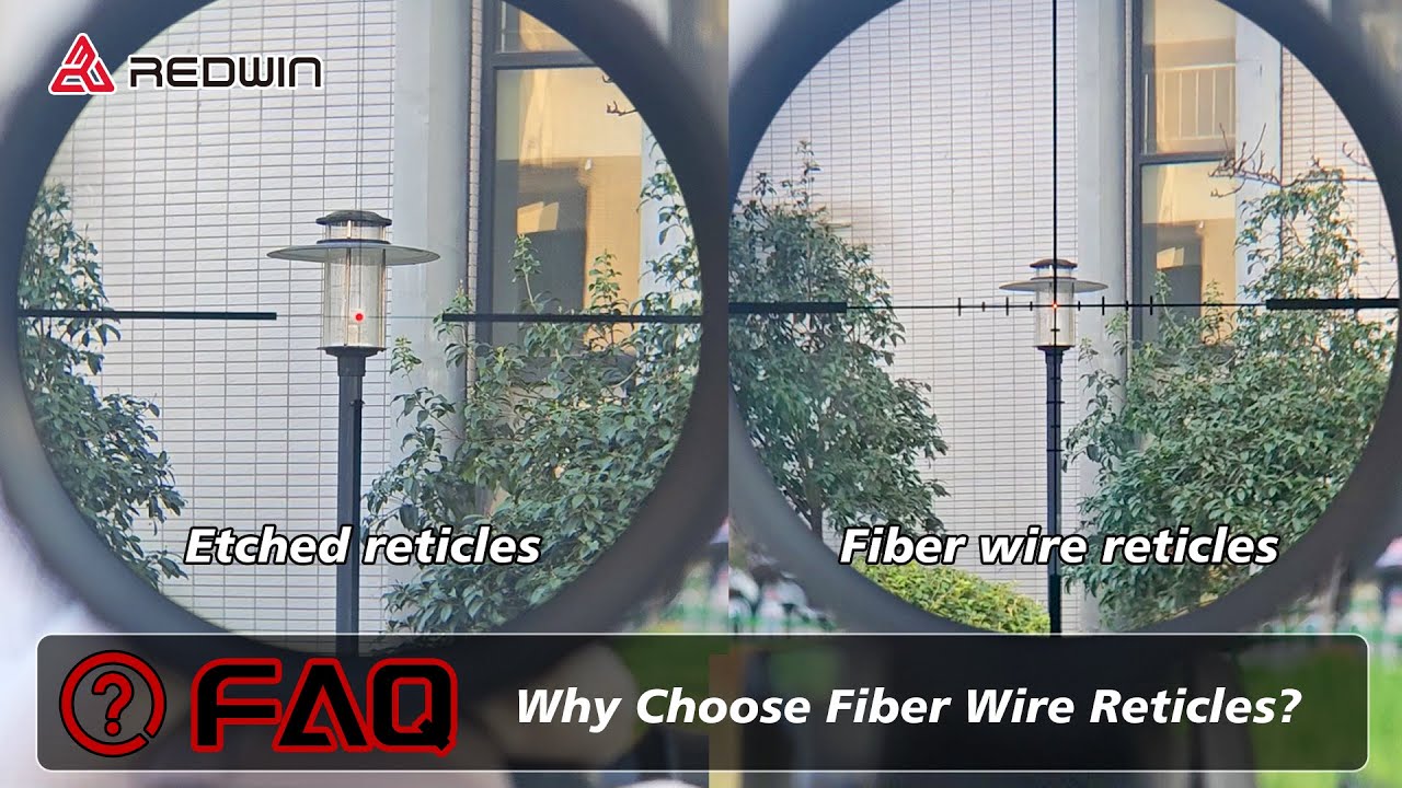 FAQ: Why Choose Fiber Wire Reticles? - YouTube