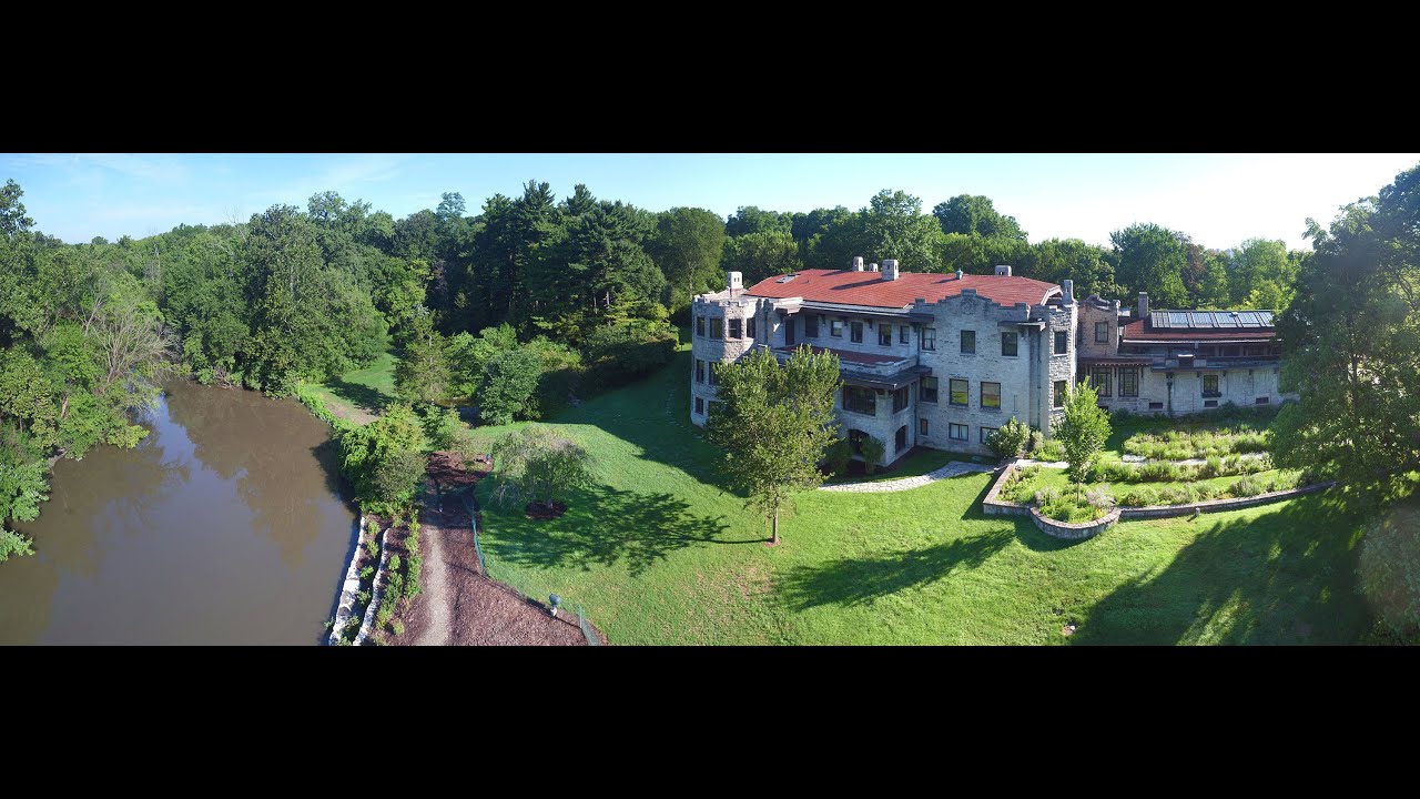 Some aerial views of the Henry Ford Estate and Rouge River - YouTube