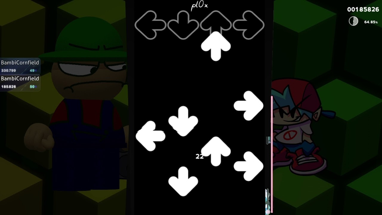 Disruption fnf: Osu!mania edition - YouTube