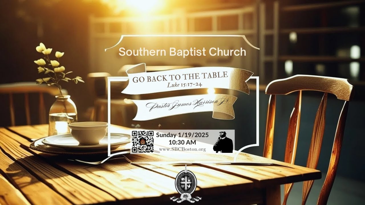 Go Back to the Table | Pastor James Harrison Jr. - YouTube
