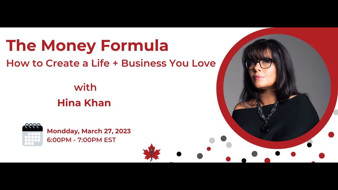 The Money Formula - How to Create a Life and Business You Love - YouTube